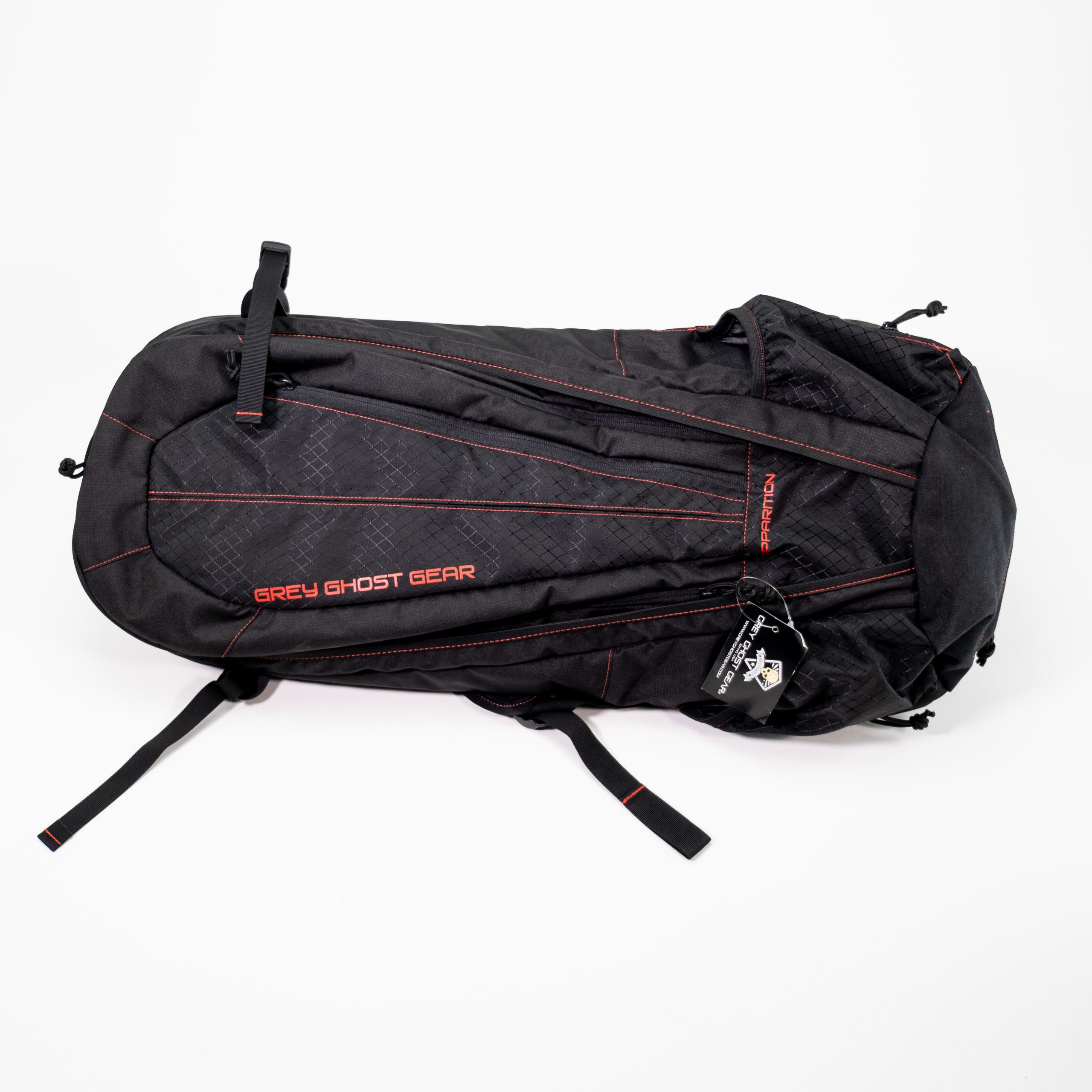 GGG Apparition SBR Bag – Black Diamond & Red Stitching – ShieldSports.net